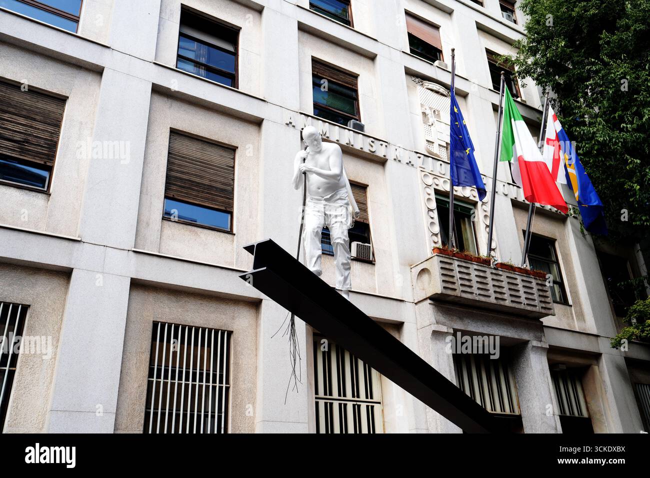 Milan, Ceremony for the restitution of the opera L'Uomo della Luce to ...