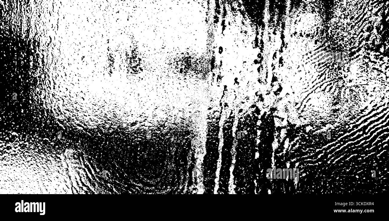 Etched frosted window pane with swirl patterns for textured background ...
