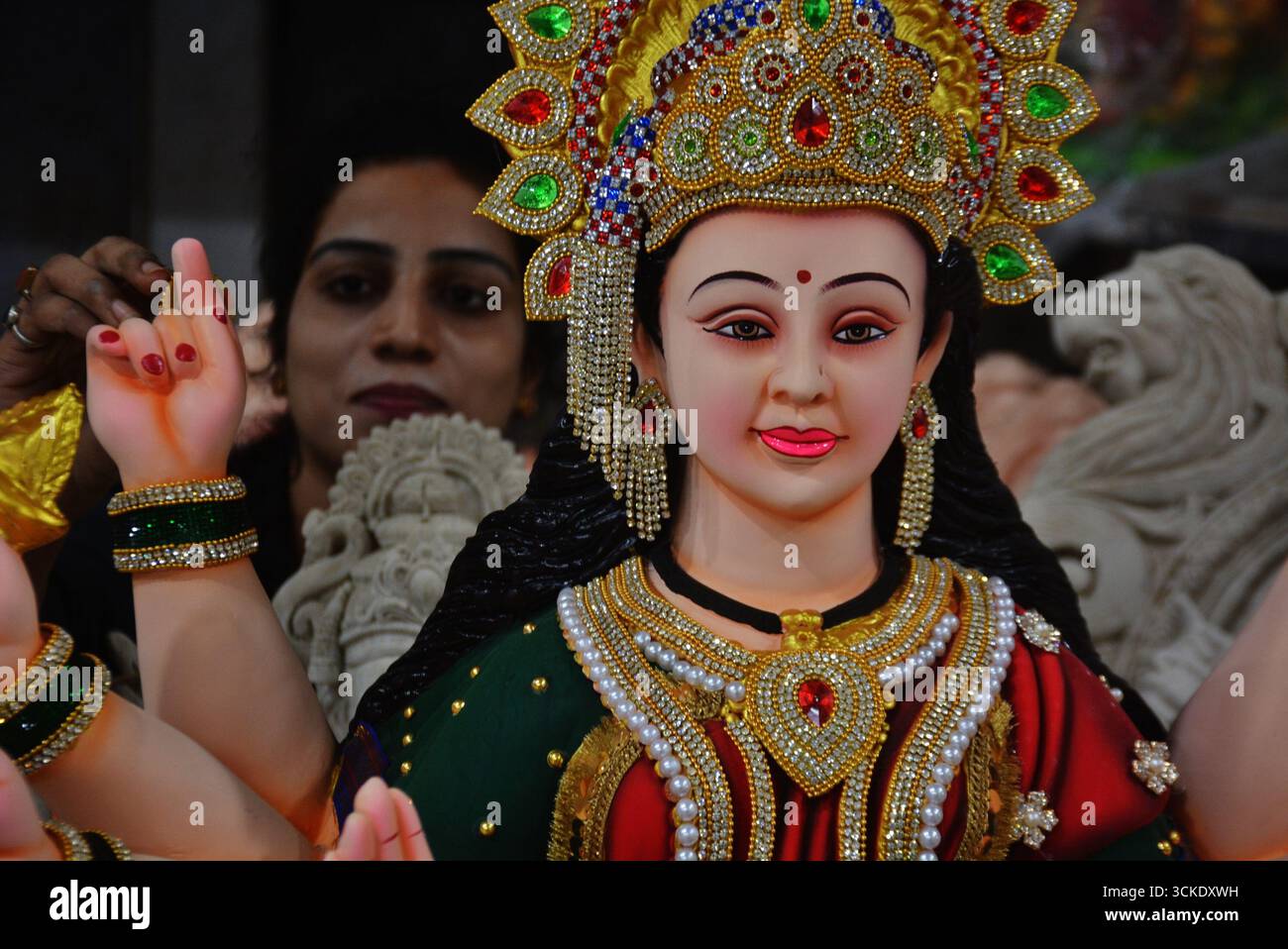 MUMBAI, INDIA - SEPTEMBER 10: As the festival of Durga Devi approaches ...