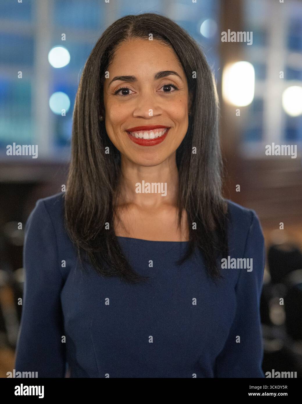 Amanda Edwards attends the 18th Congressional District Meet the ...
