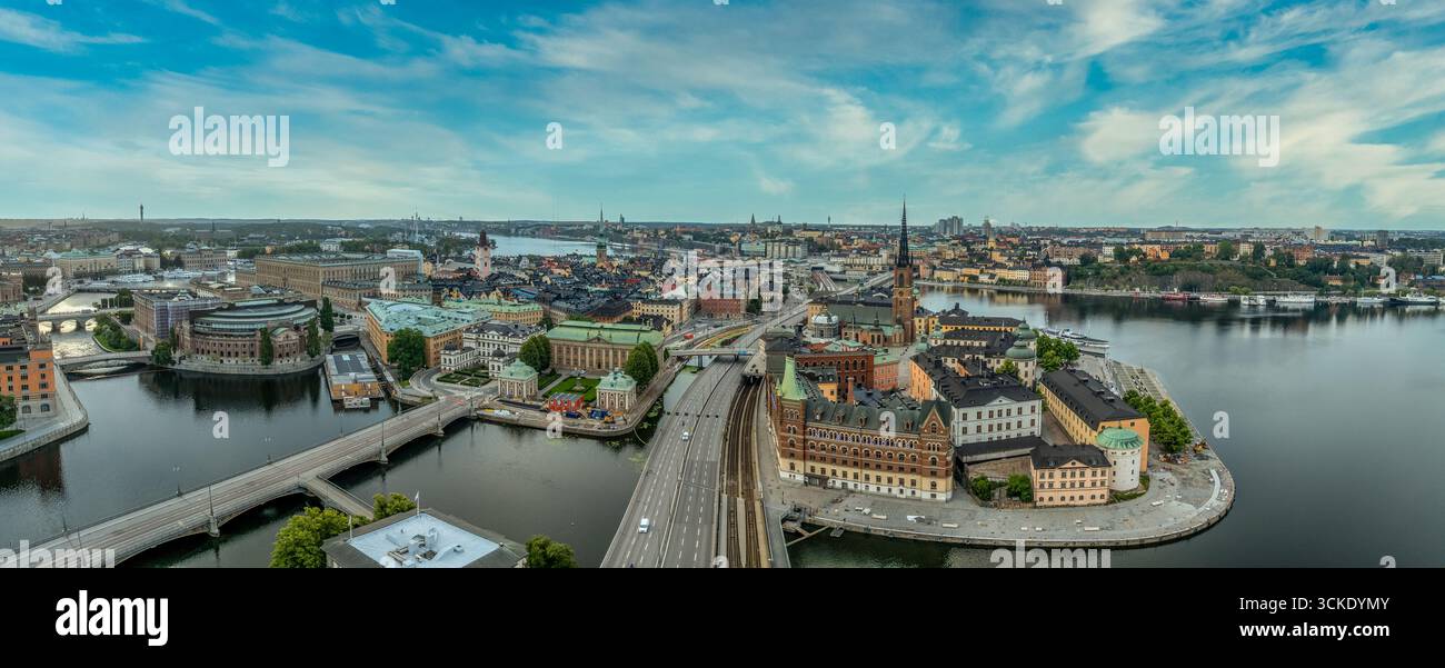 Medieval Stockholm: A bird's-eye view of Gamla Stan's classic ...