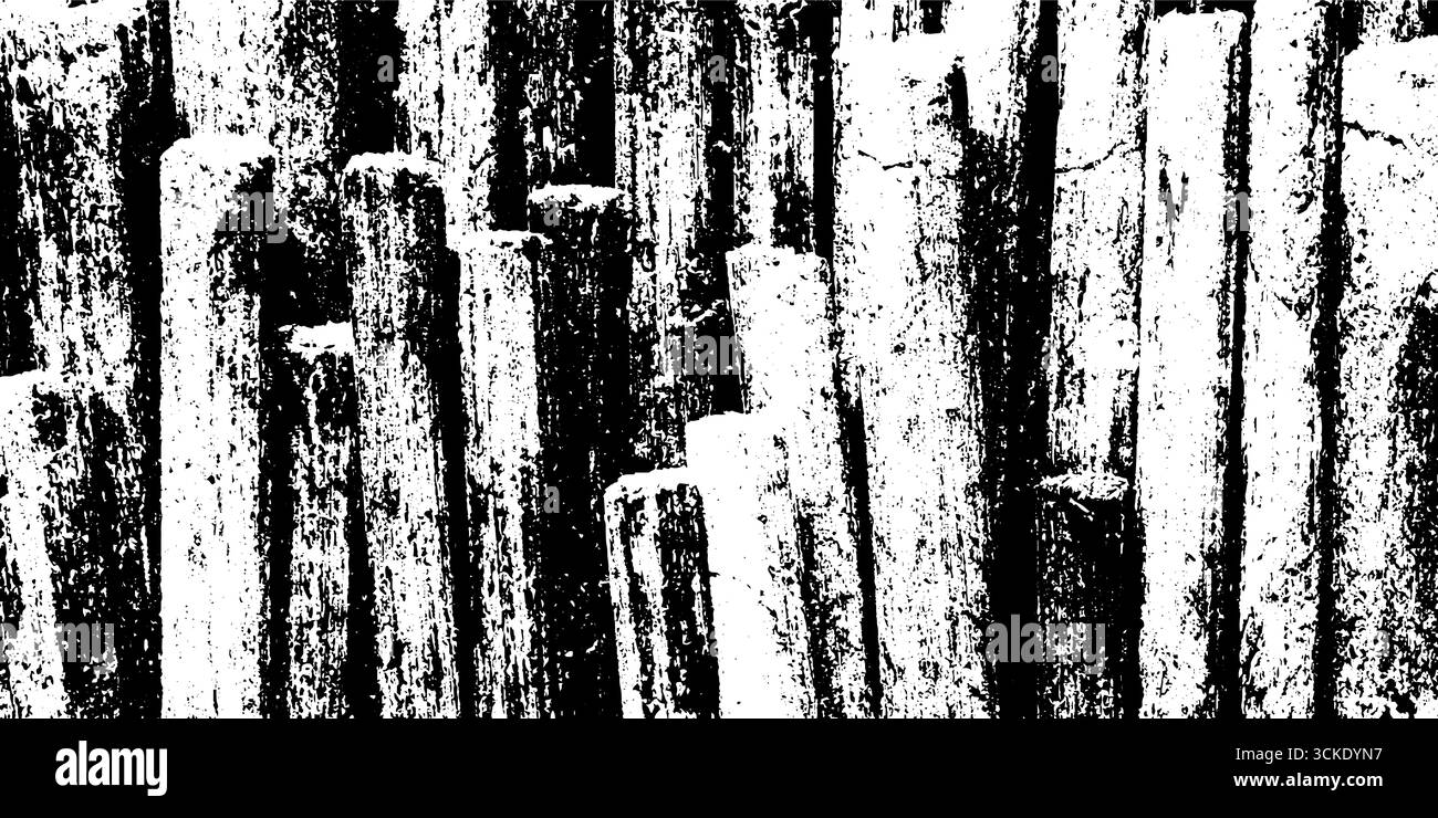 Black charred wood Stock Vector Images - Alamy