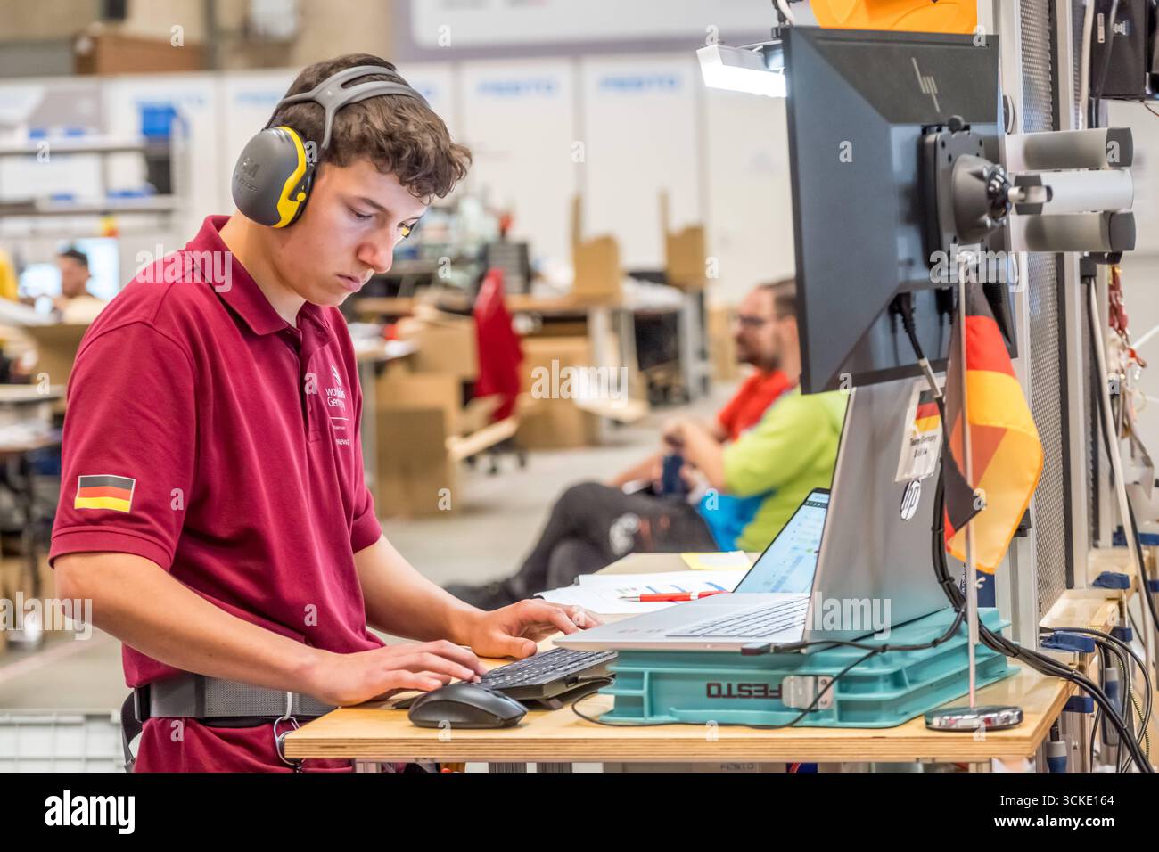 Zweiter Wettbewerbstag der 9. EuroSkills 2025 in Herning, Dänemark ...