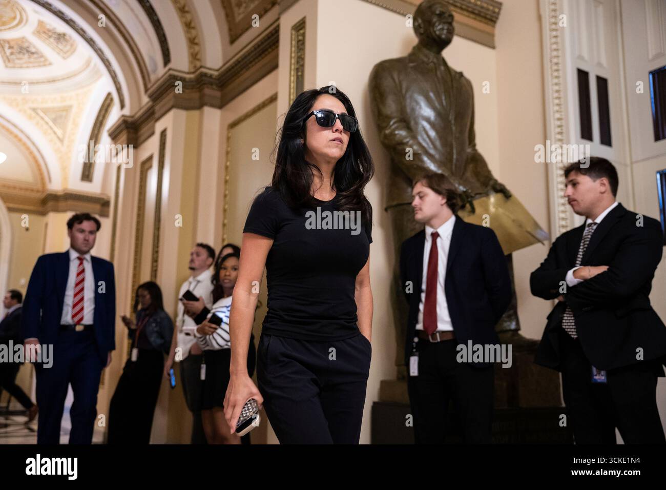 Rep. Lauren Boebert (R-Colo.) departs a vote at the U.S. Capitol Sept ...