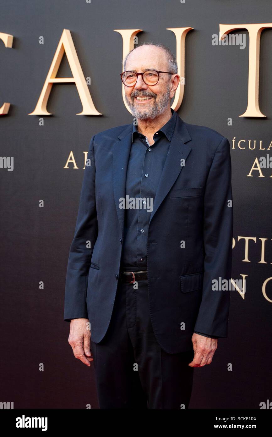 Miguel Rellan attends to 'El Cautivo' Premiere at Callao Cinema on ...