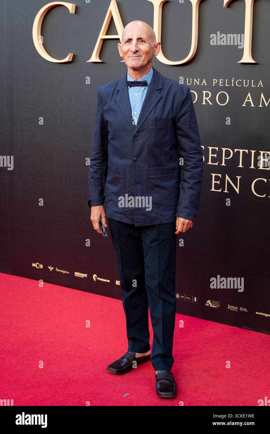 Modesto attends to 'El Cautivo' Premiere at Callao Cinema on September ...
