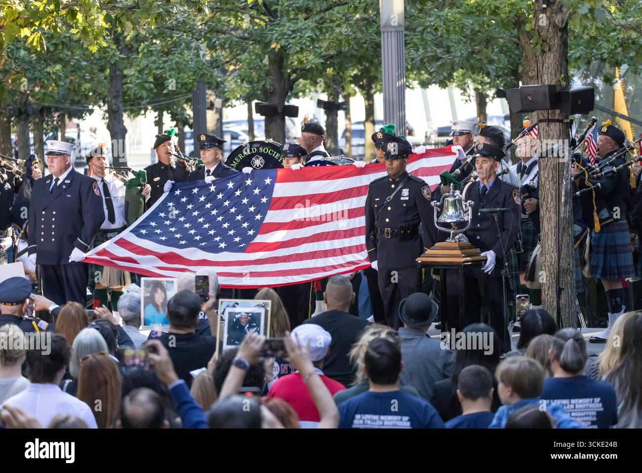 Annual 9/11 Commemoration Ceremony at the National 9/11 Memorial and ...