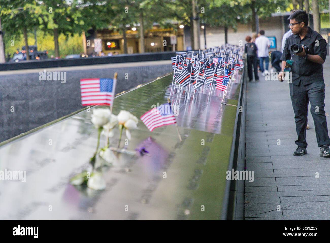 Annual 9/11 Commemoration Ceremony at the National 9/11 Memorial and Museum on the 24th ...