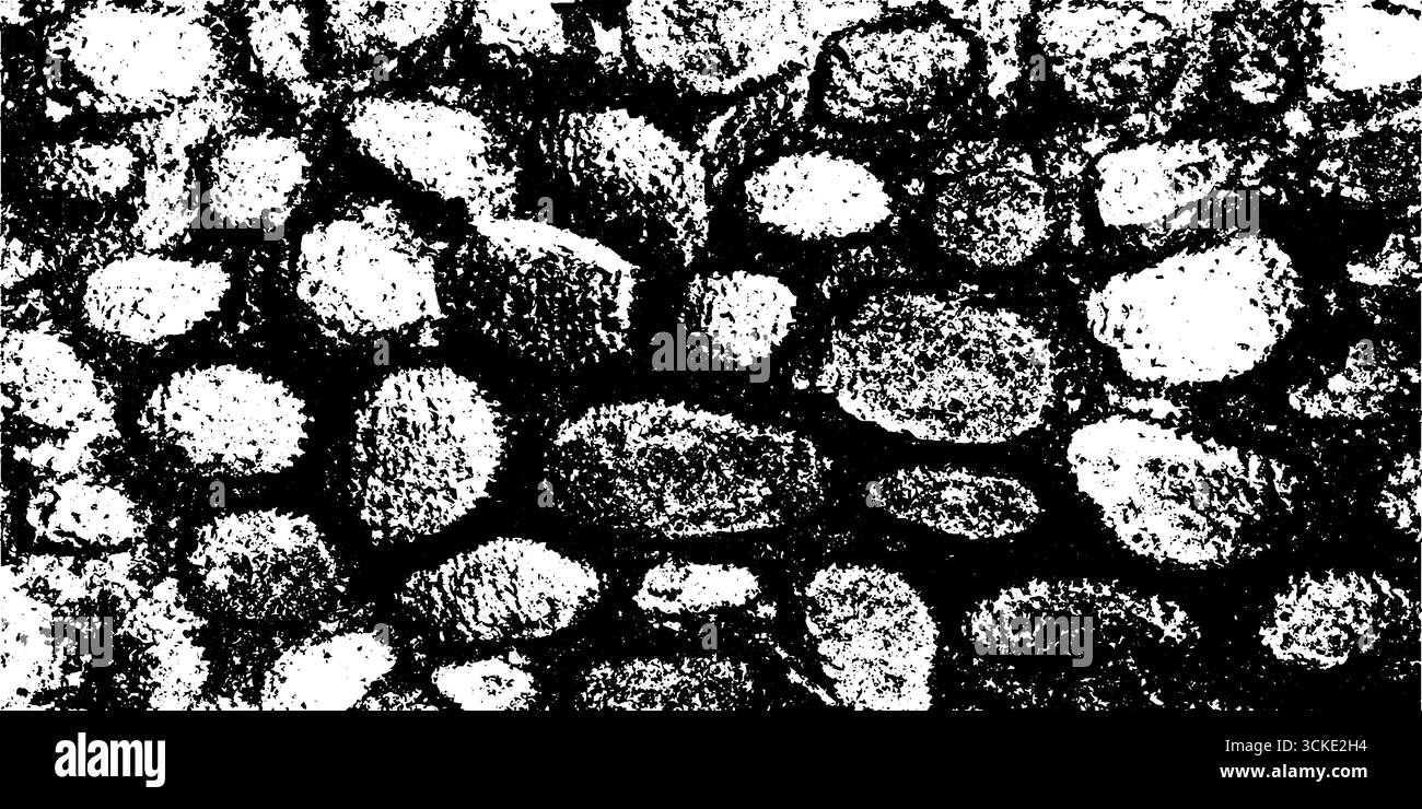Abstract pebbled leather grain texture with raised shapes for creative ...