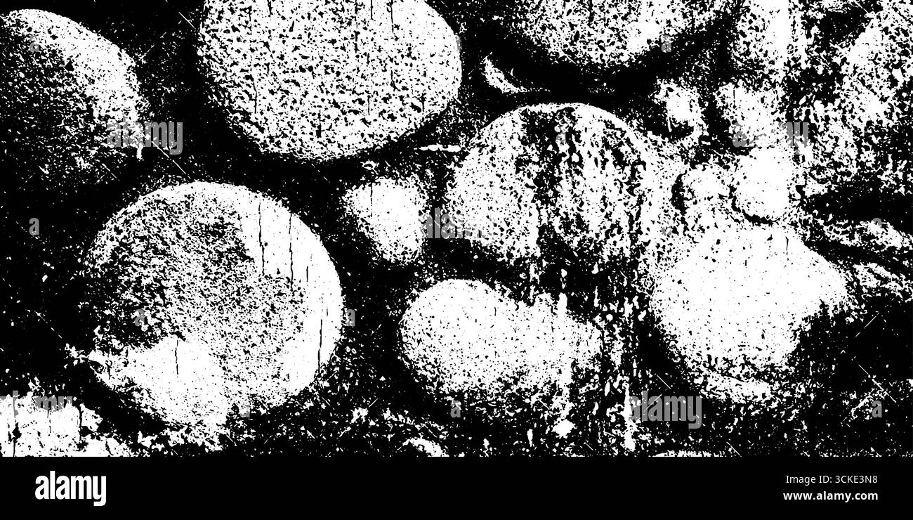 Pebble beach pattern Stock Vector Images - Alamy