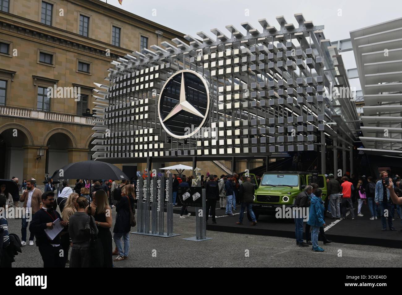Spannende Iaa Munchen Innenstadt Fotosnull