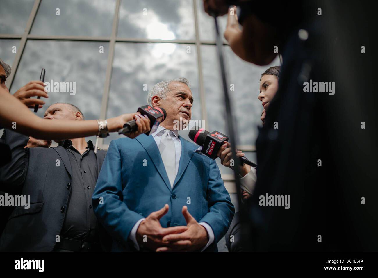 Bucharest, Romania, September 11, 2025, Calin Georgescu Leaves ...