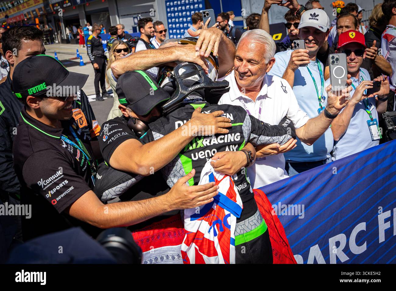 DURKSEN Joshua (par), AIX Racing, Dallara F2 2024, portrait during the ...