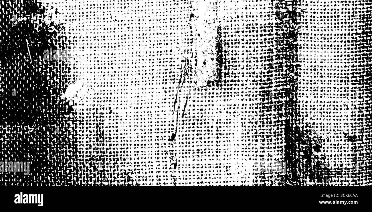 Rough burlap jute texture Stock Vector Images - Alamy