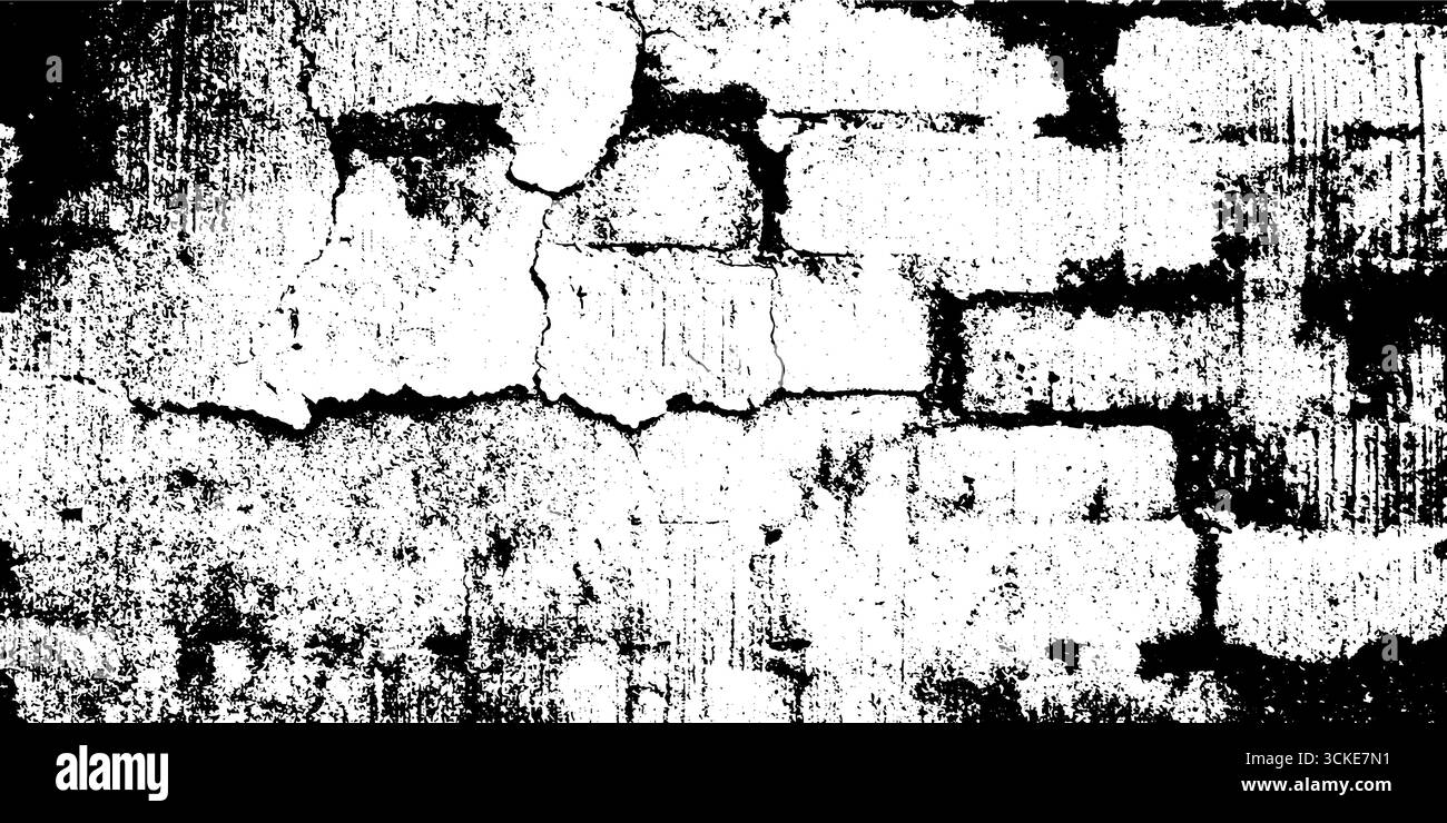 Chipped brickwork Stock Vector Images - Alamy