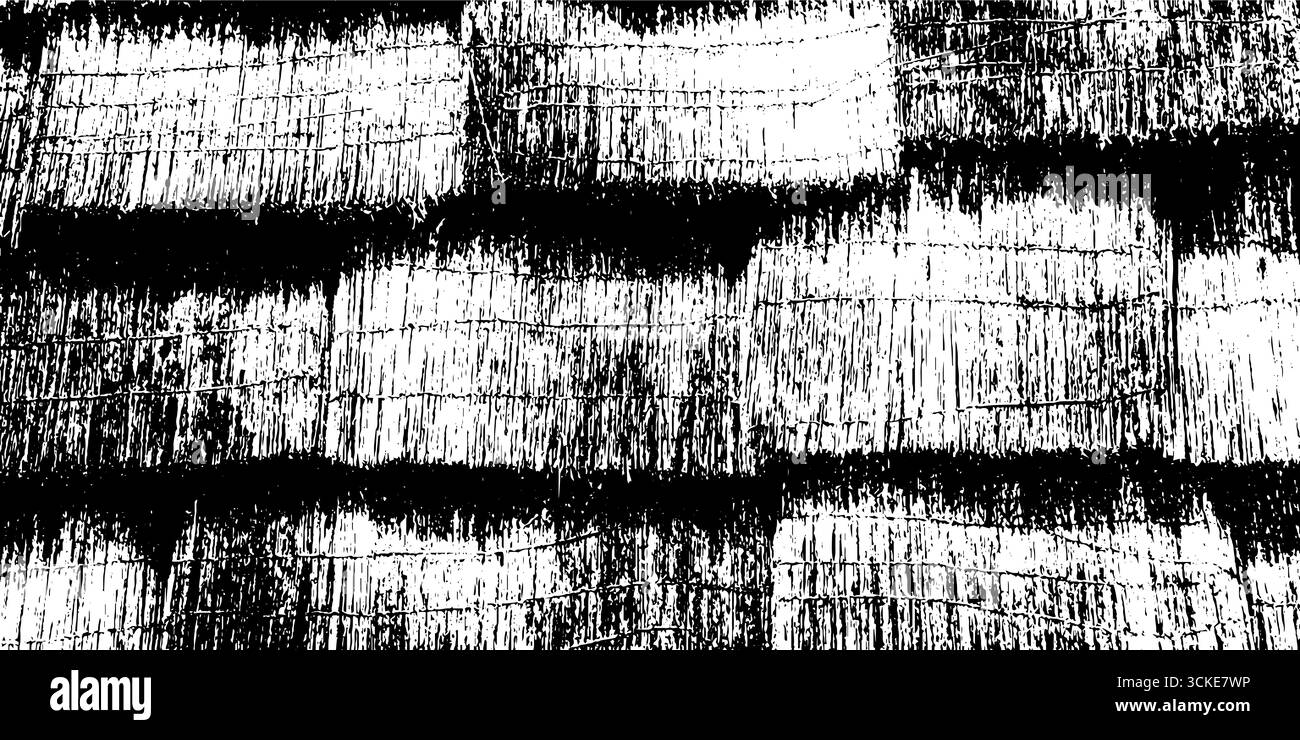 Woven grass thatch roof texture with overlapping patterns for rustic ...