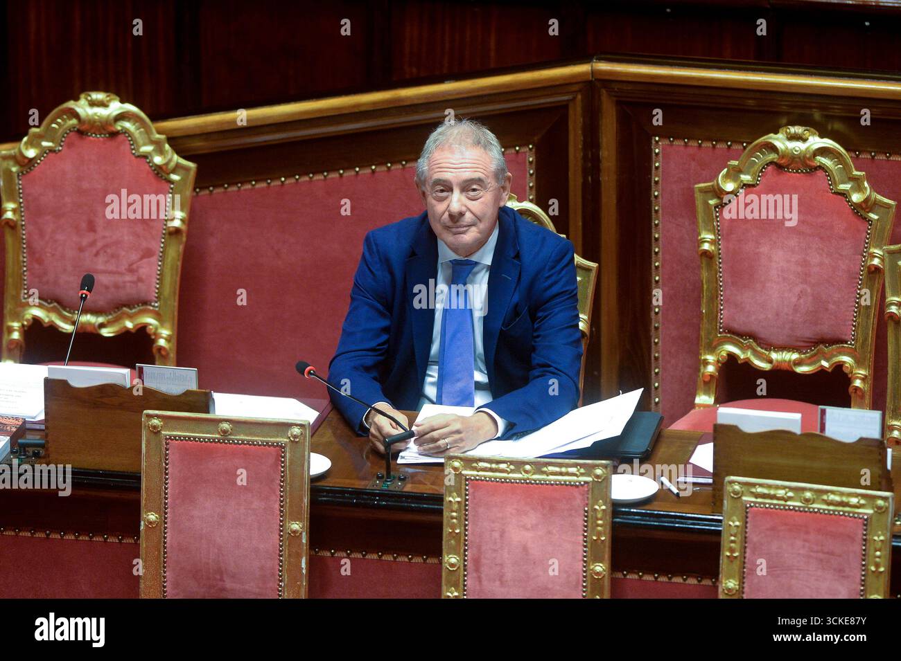 Italy, Rome, 11 September, 2025 : Adolfo Urso, Minister of Enterprise ...