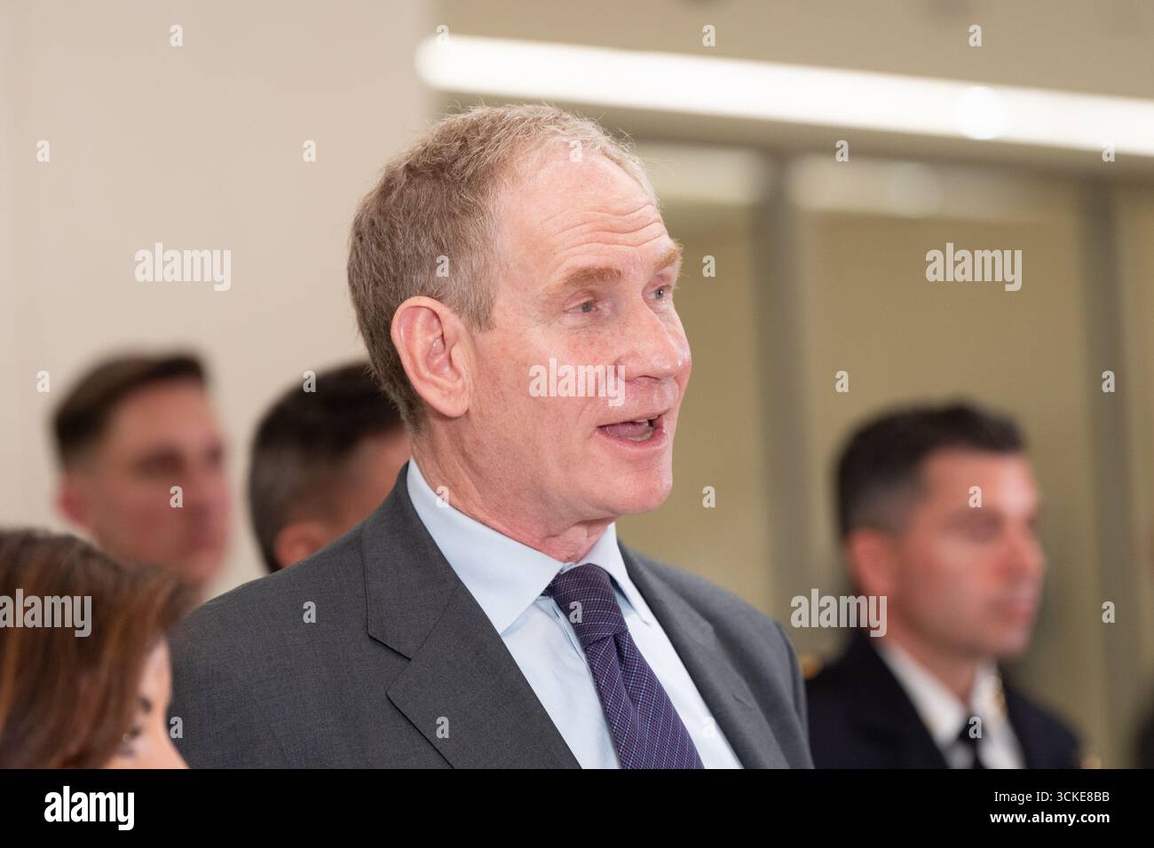 MTA Chair and CEO Janno Lieber speaks at Governor Kathy Hochul ...