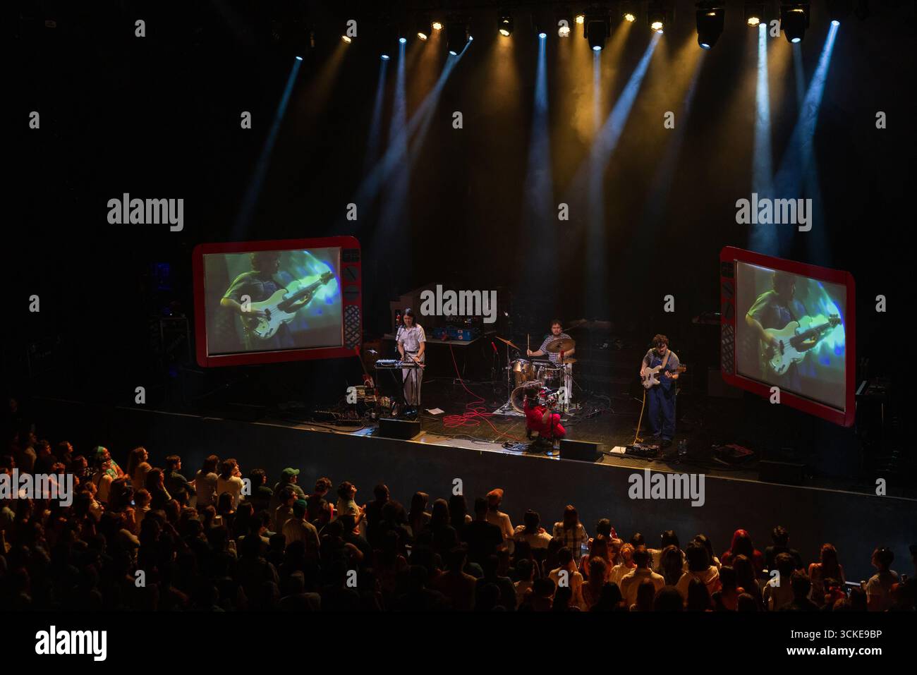 Cameron Lew, Matt Carney and Dylan Hovis of Ginger Root at The Sylvee ...