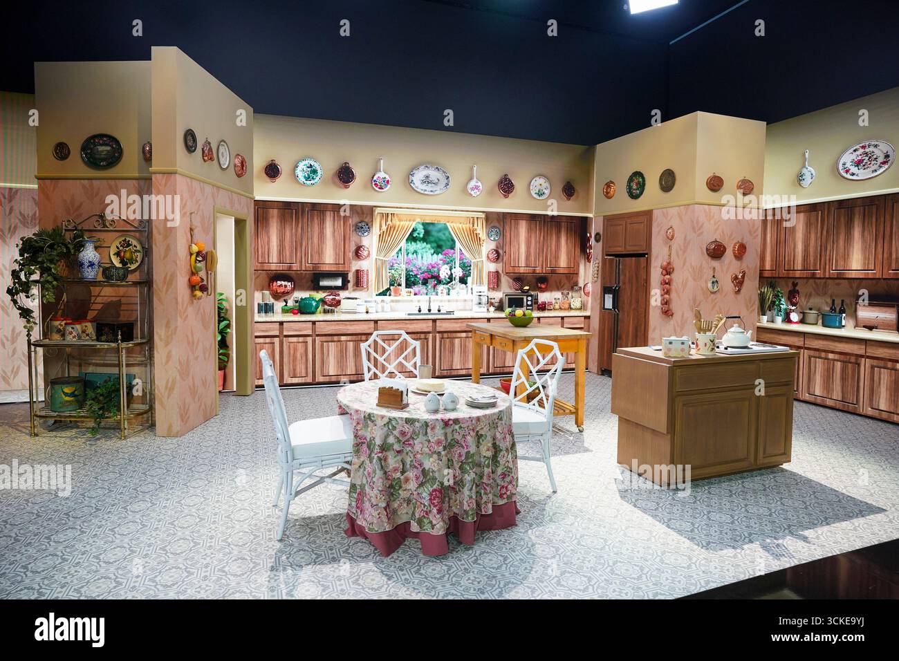 The set from Golden Girls is revealed at the 77th Emmy Awards Press ...