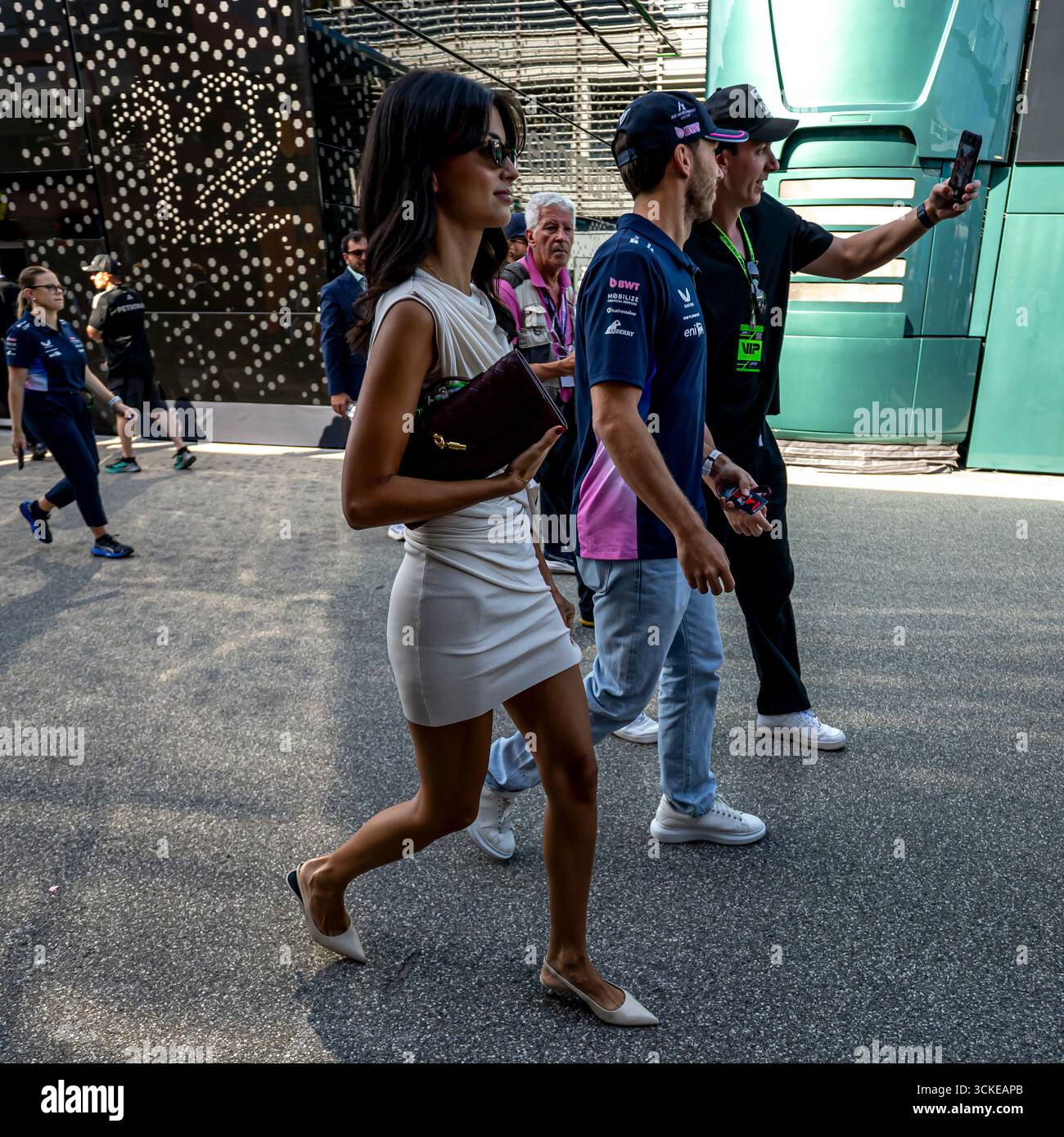 Monza, Italy, 07 Sep 2025, Pierre Gasly, from France competes for ...