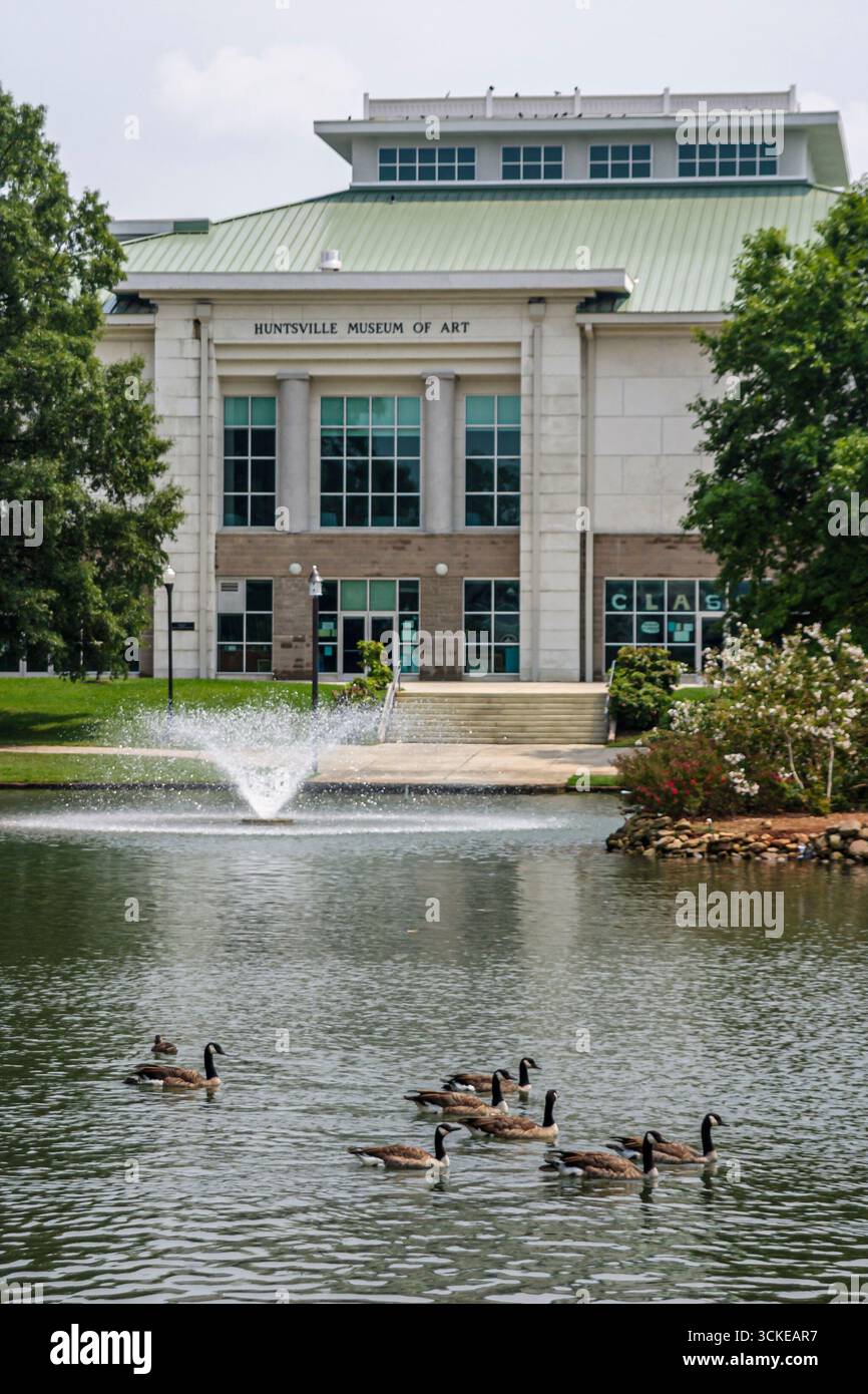 Alabama huntsville museum of art exhibit collection hi-res stock ...