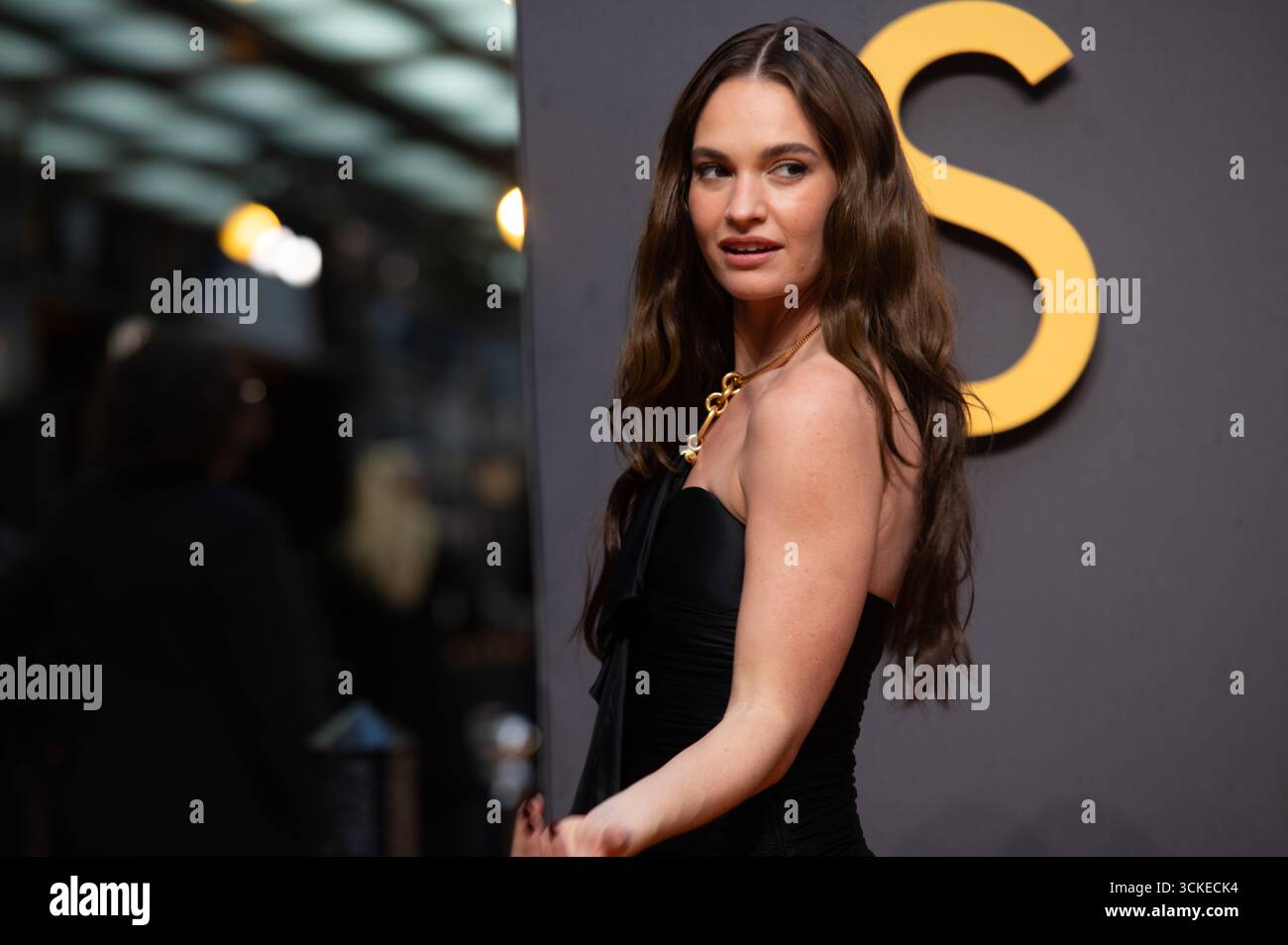 london, United Kingdom. 11th September 2025. Lily James arrives at the ...
