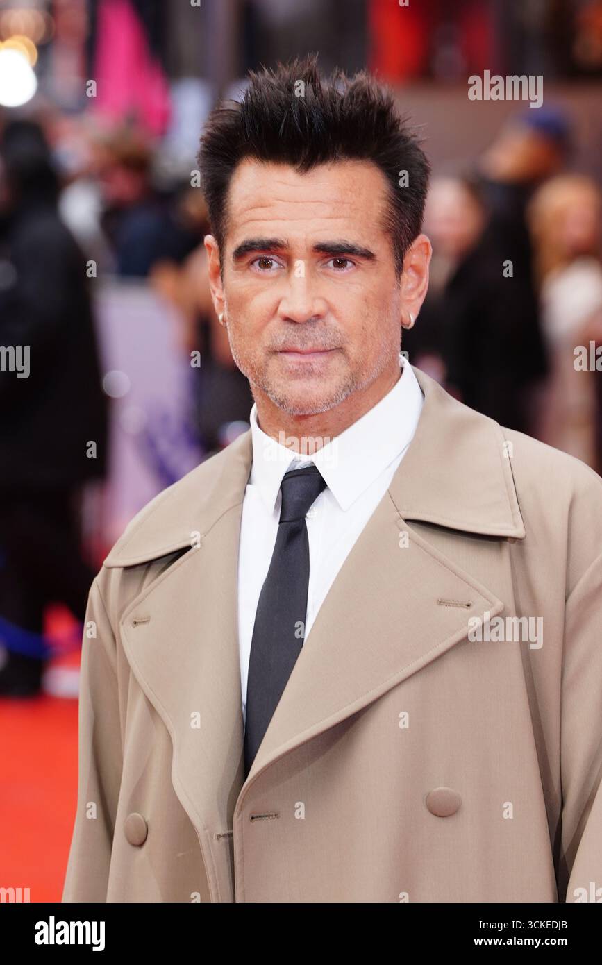 Colin Farrell attends the UK premiere of A Big Bold Beautiful Journey ...