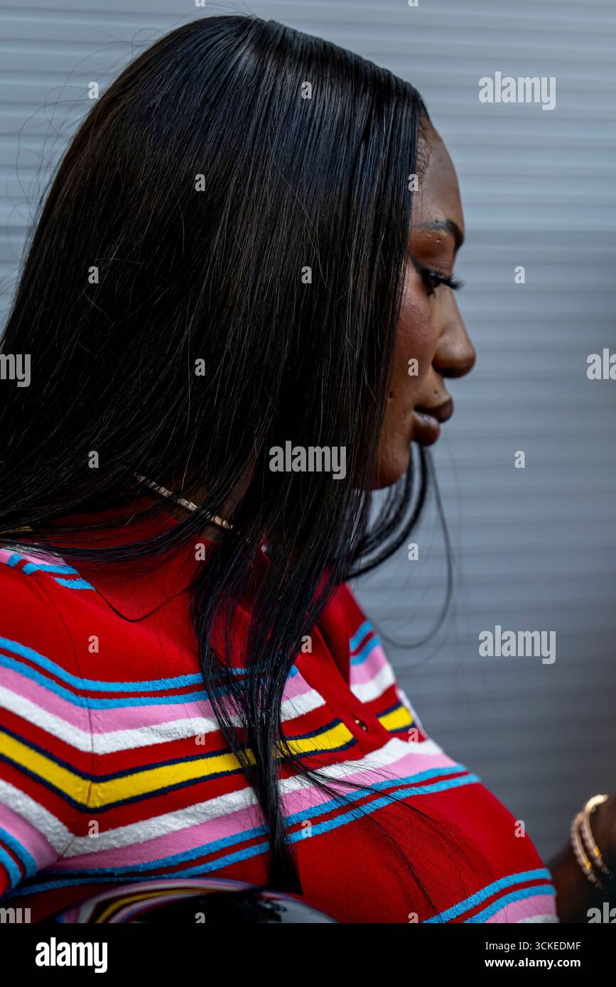 Monza, Italy, 07 Sep 2025, Aya Nakamura, French-Malian singer ...