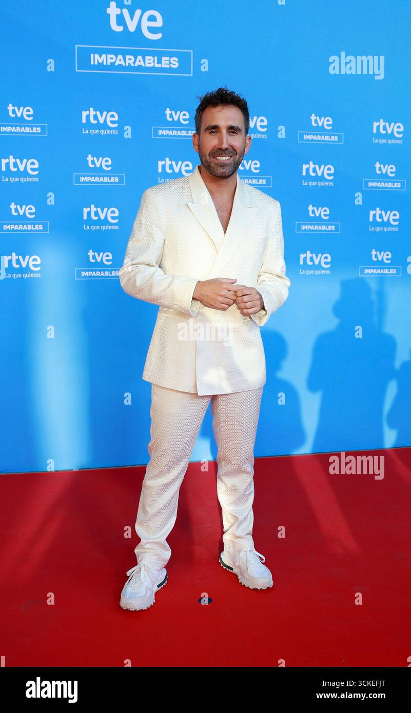 Aitor Albizua during the presentation of the 2025/2026 season of Televisión Española at Estudio ...