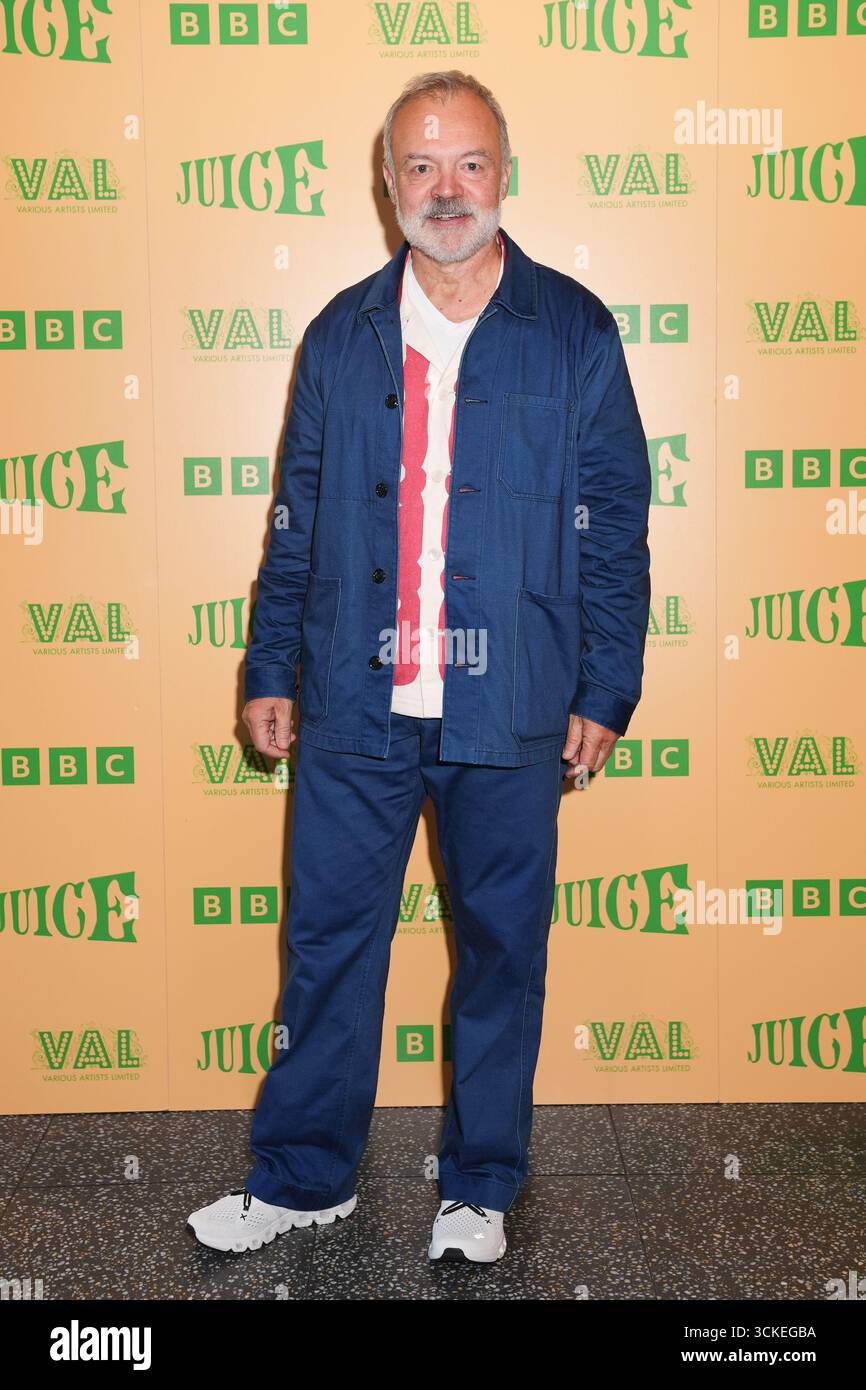 Graham Norton at a screening for series two of the BBC programme 'Juice ...