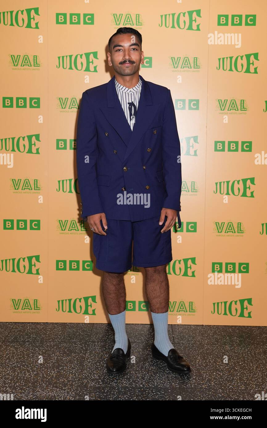Nabhaan Rizwan at a screening for series two of the BBC programme ...