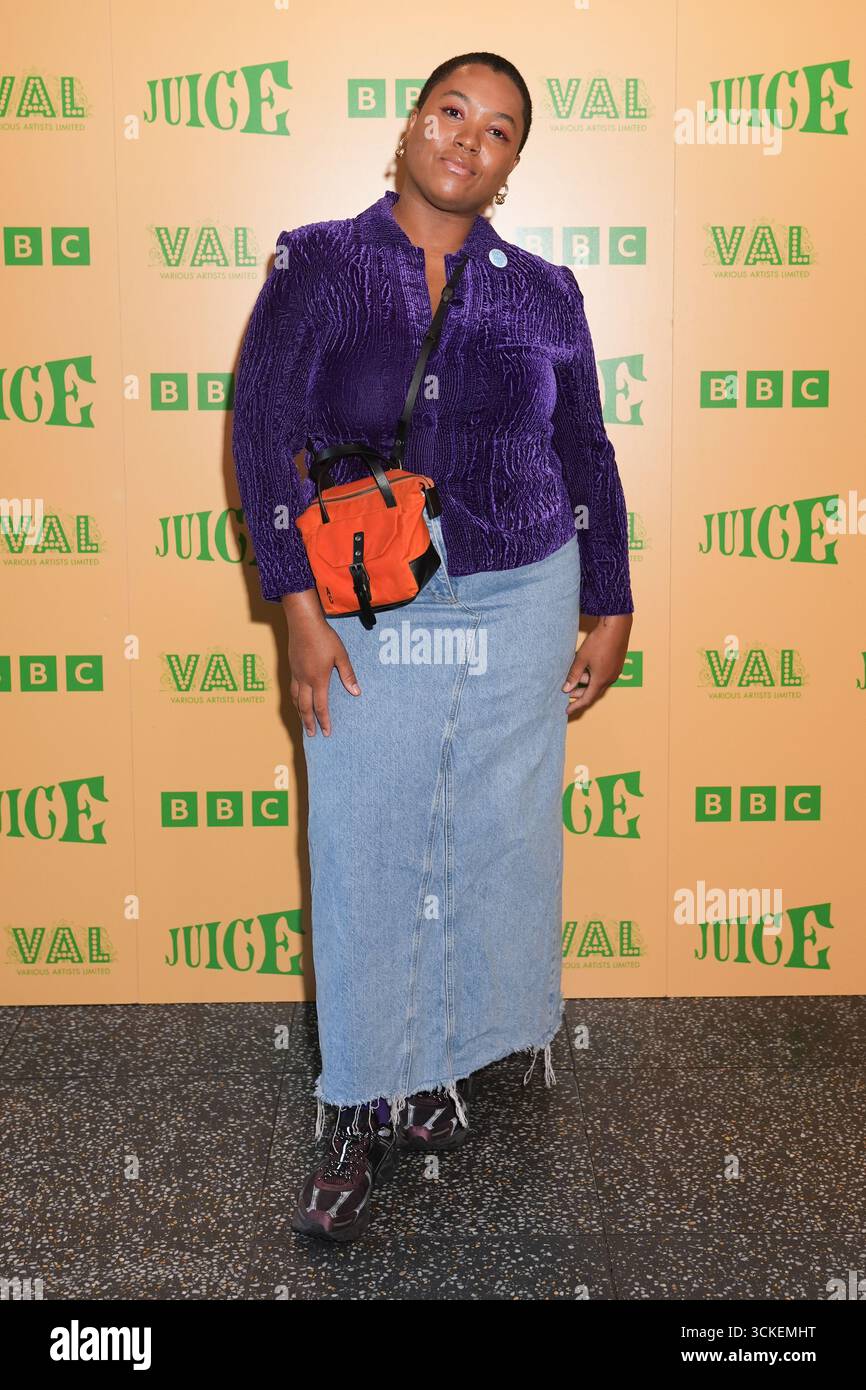 Maisah Thompson at a screening for series two of the BBC programme ...