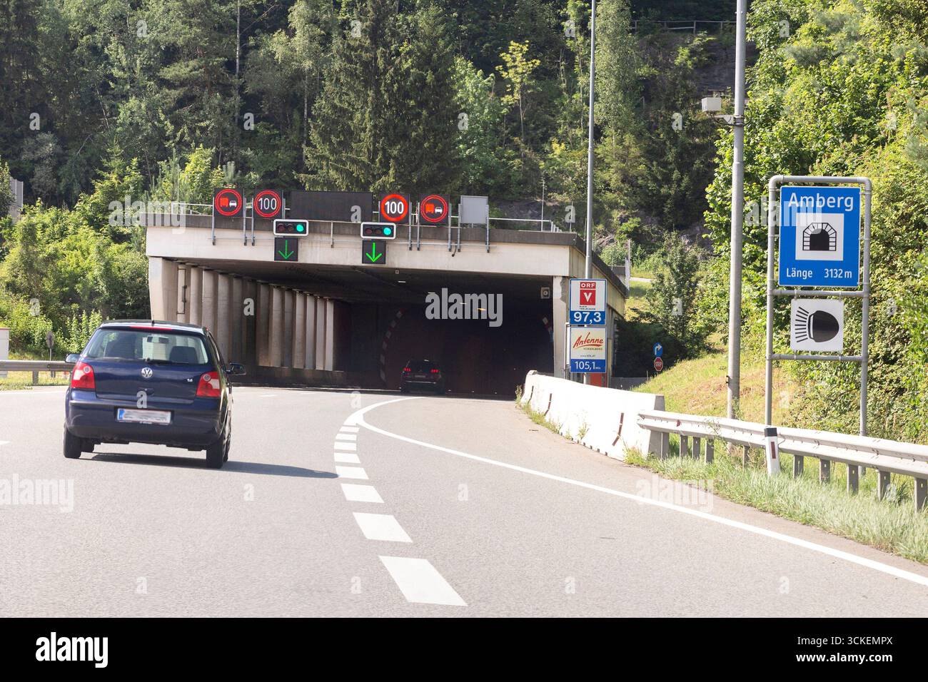 Amberg Tunnel, Vorarlberg, Österreich // Amberg Tunnel, Vorarlberg ...
