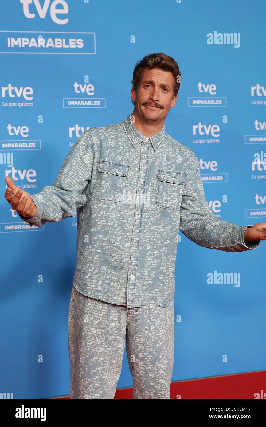 Grison during the presentation of the 2025/2026 season of Televisión Española at Estudio 5 in ...