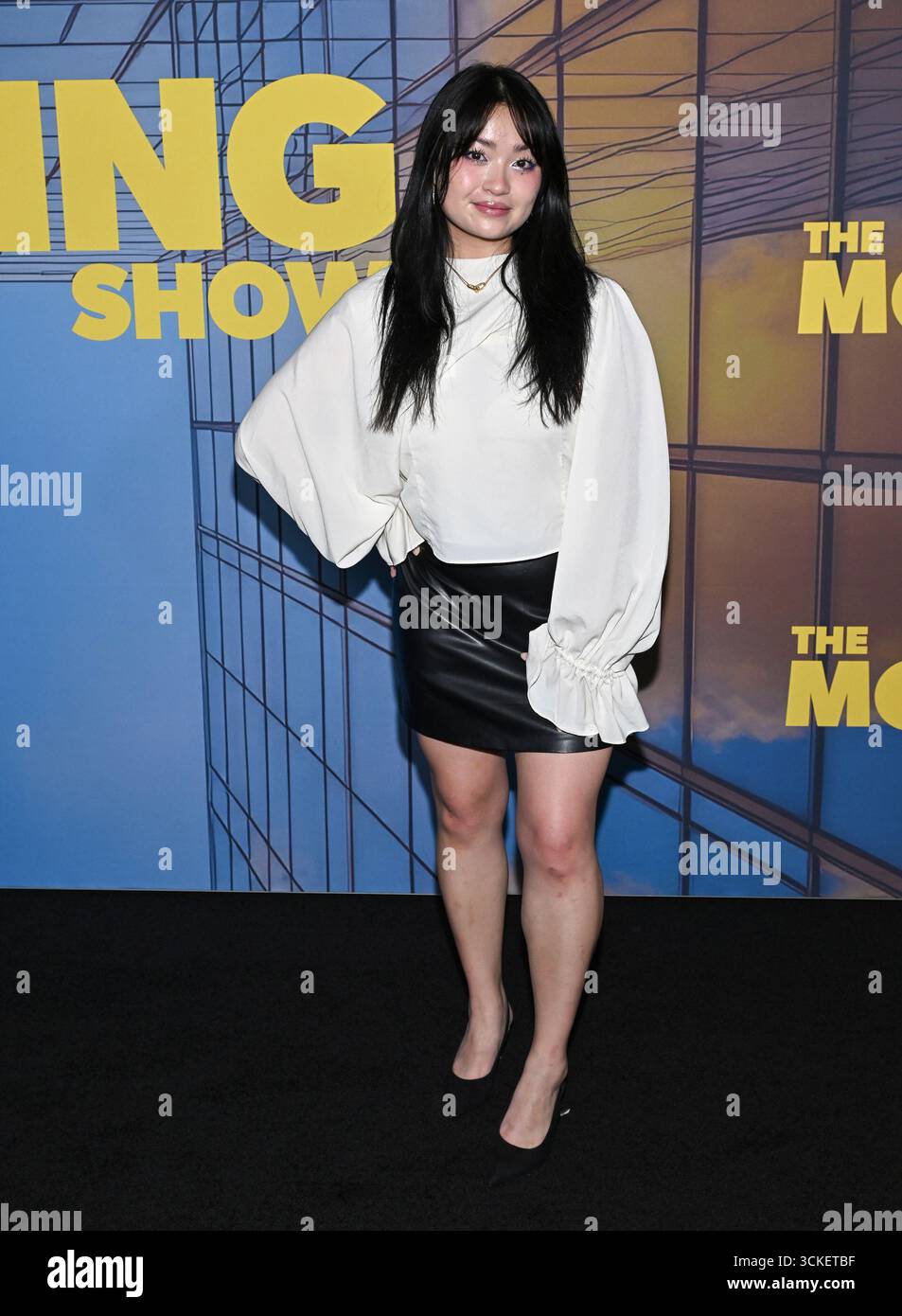 Maddi Koch attends the Apple TV+ premiere of "The Morning Show" Season 4 at The Museum of Modern ...