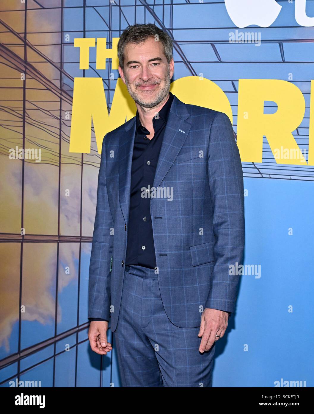 Mark Duplass attends the Apple TV+ premiere of "The Morning Show ...