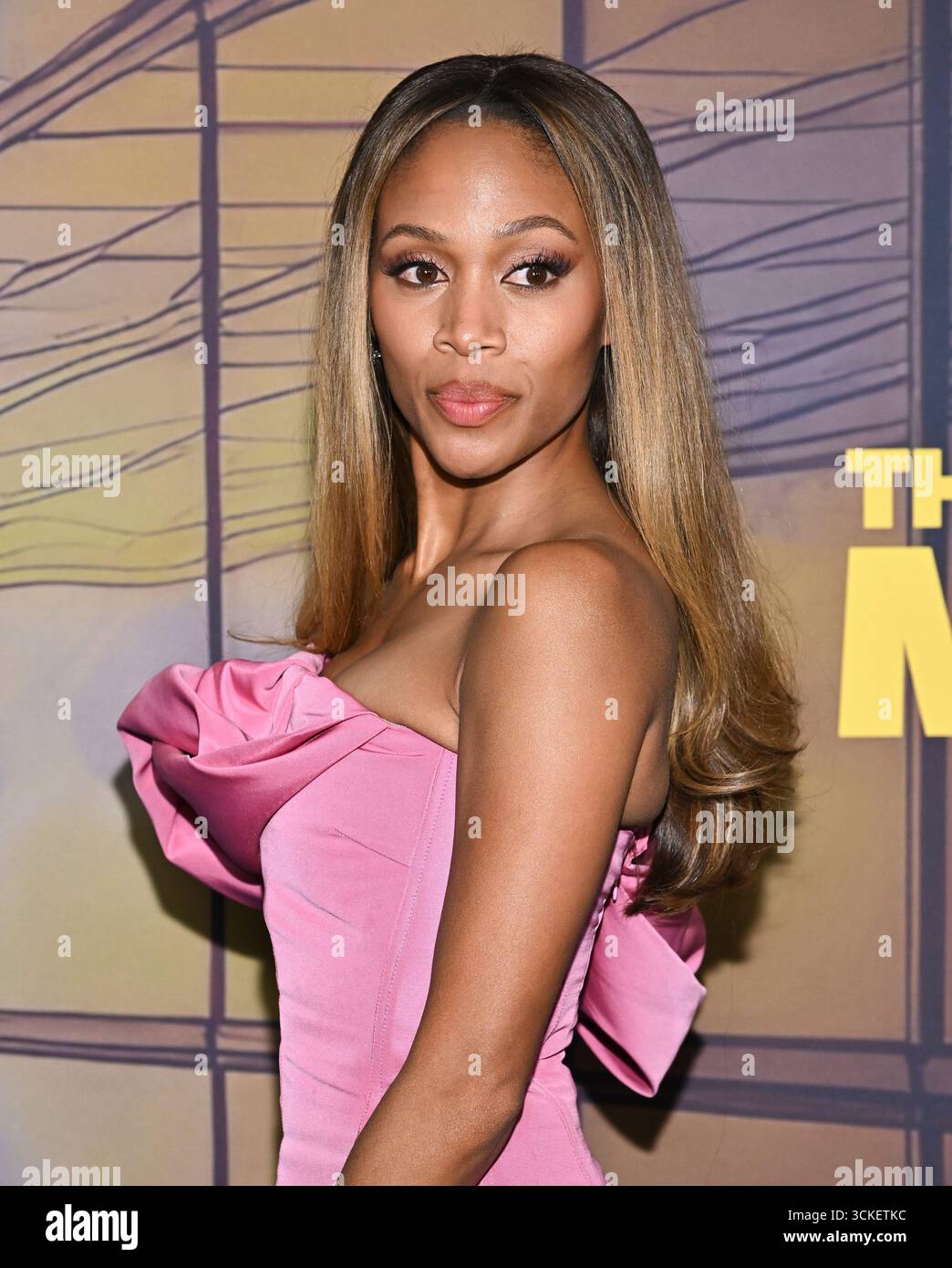 Nicole Beharie attends the Apple TV+ premiere of "The Morning Show ...