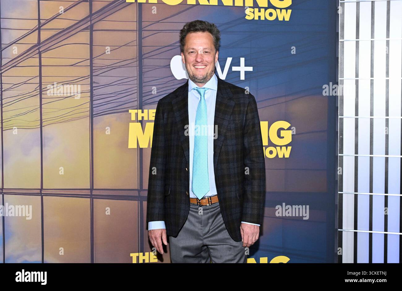 Composer Nathan Barr attends the Apple TV+ premiere of "The Morning Show" Season 4 at The Museum ...