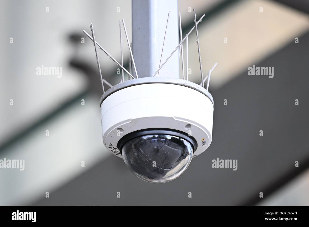 PRODUCTION - 11 September 2025, Lower Saxony, Hanover: A surveillance ...