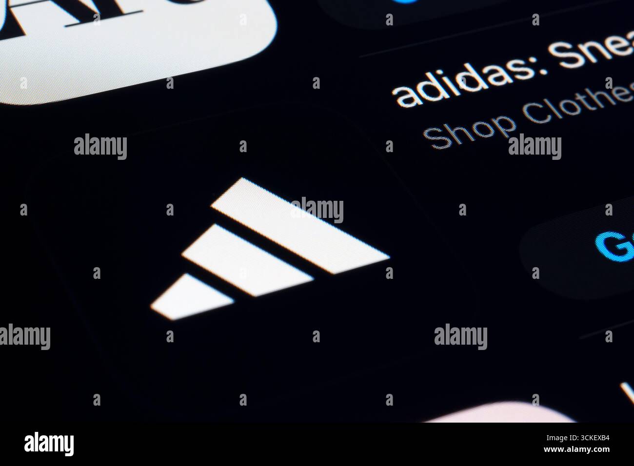 Adidas sportswear clothing hi-res stock photography and images - Alamy
