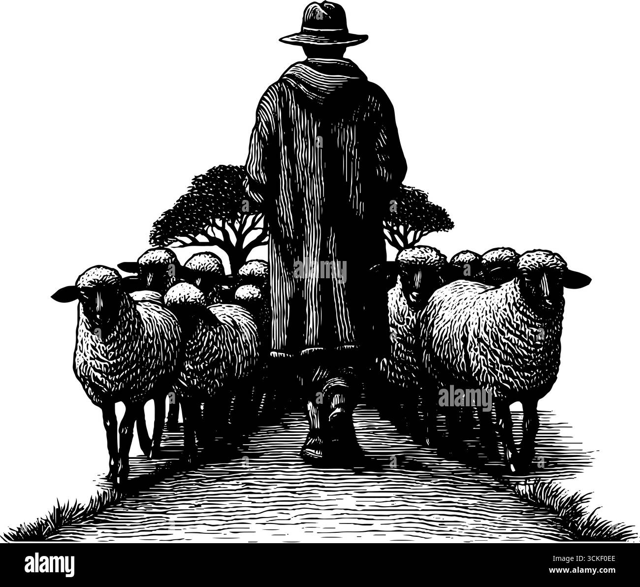 Timeless tranquil scene Cut Out Stock Images & Pictures - Alamy