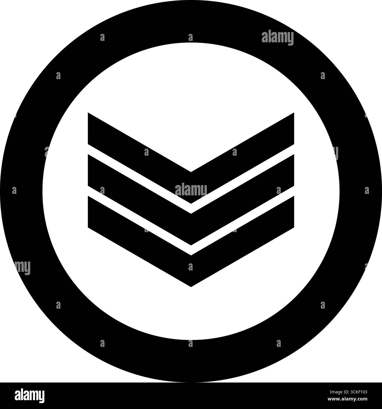 Army chevron military rank insignia badge symbol sign petty officer ...