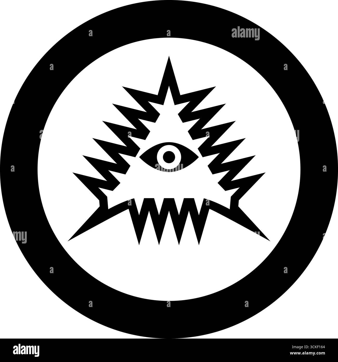 Sacred geometry secret symbol geometry Stock Vector Images - Alamy