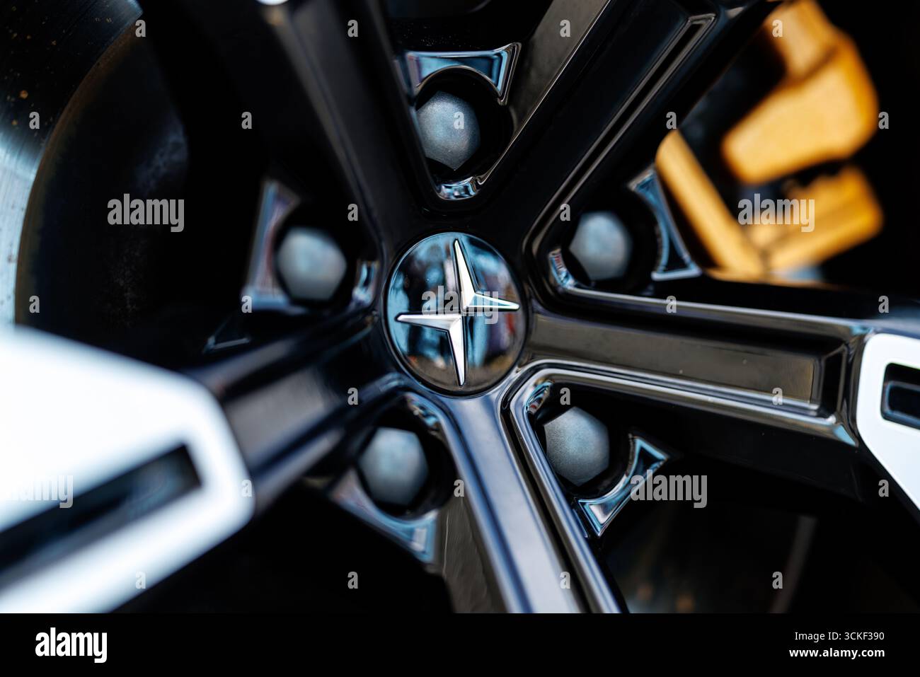 Munich, Germany. 11th Sep, 2025. The Polestar brand logo (brand, logo ...