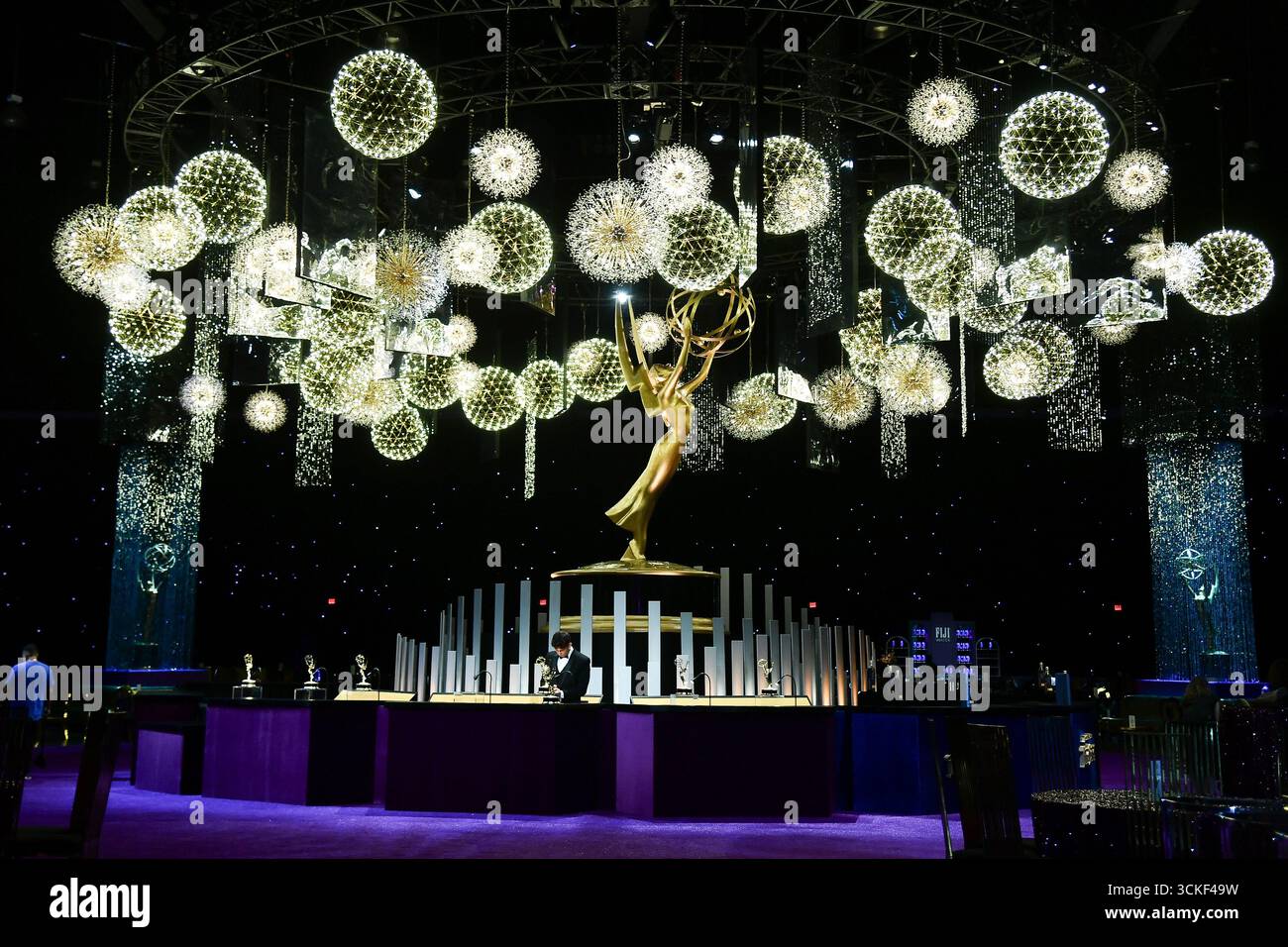 Atmosphere during the 77th Primetime Emmy Awards red carpet rollout on ...