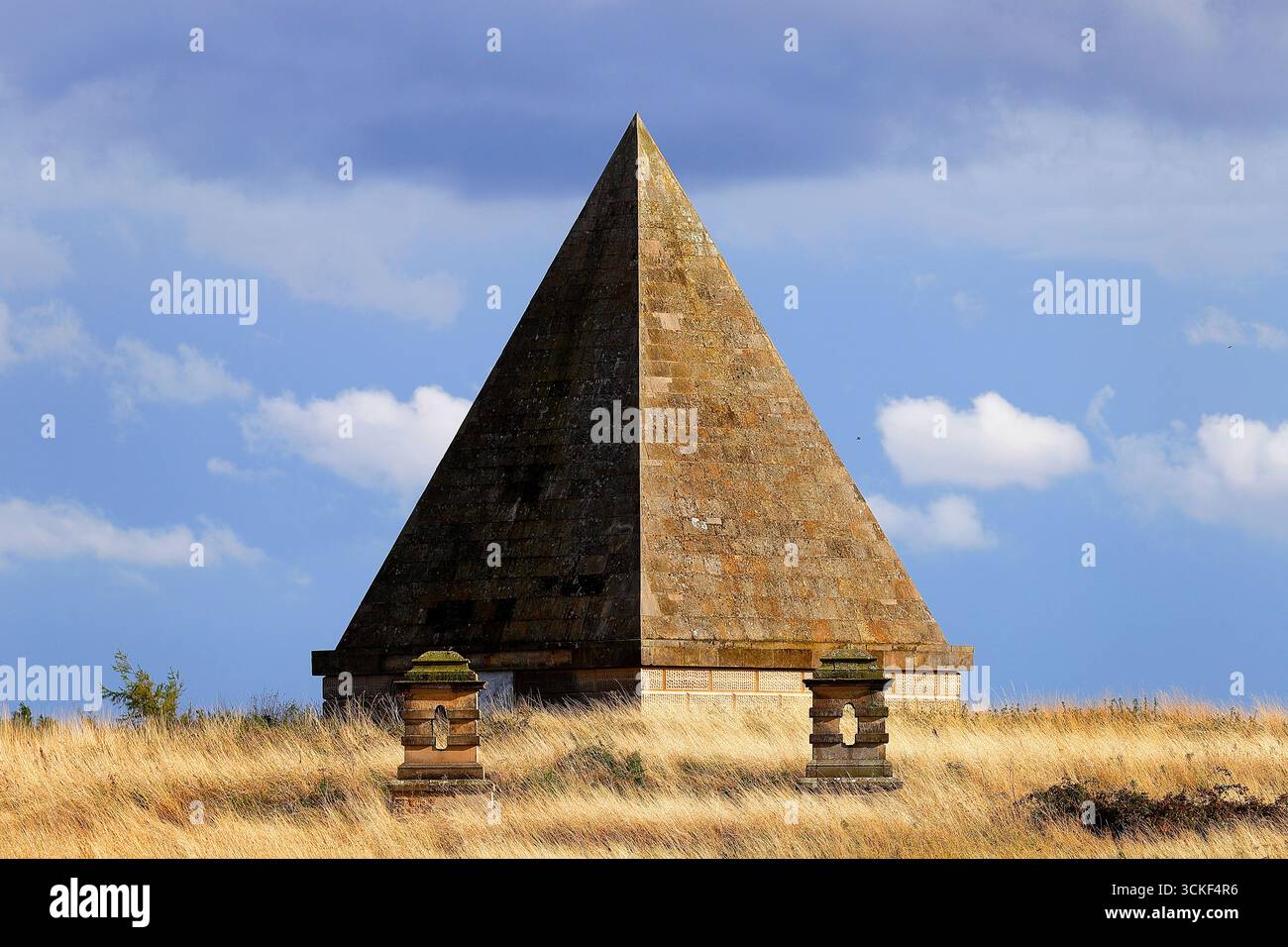 The Pyramid folly on St Ann's Hill on the Castle Howard Estate in North ...