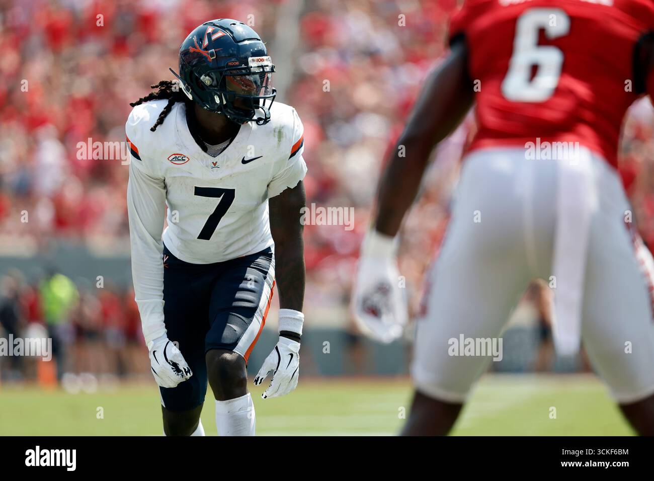 Virginia wide receiver Trell Harris (11) against North Carolina State ...