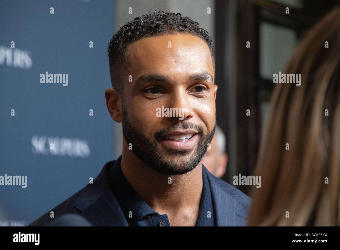 Actor Lucien Laviscount during SCALPERS presents its new campaign at ...