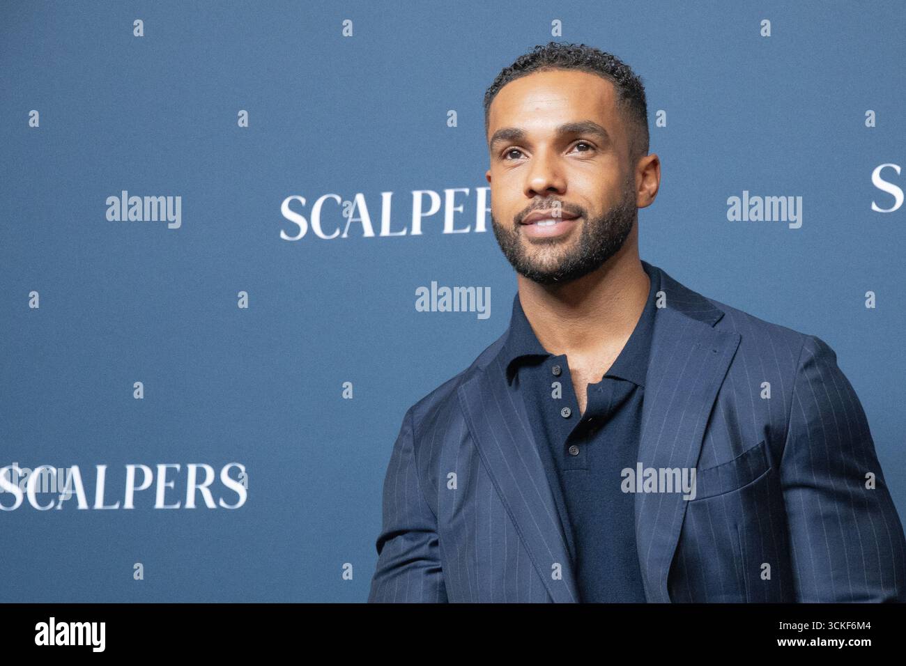 Actor Lucien Laviscount during SCALPERS presents its new campaign at ...